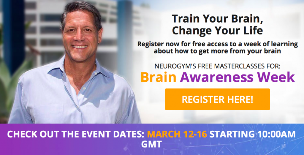 Celebrate Brain Awareness Week with NeuroGym’s Incredible Free Brain ...